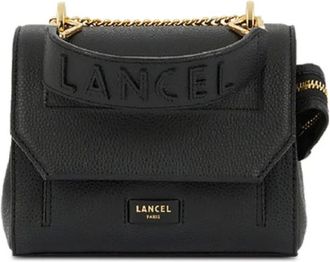 Lancel Femme, Sacs, Noir, Taille: ONE Size Sac Élégant Ninon Noir et Or