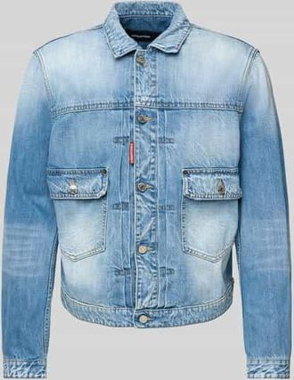 Dsquared2 Jeansjacke mit Knopfleiste
