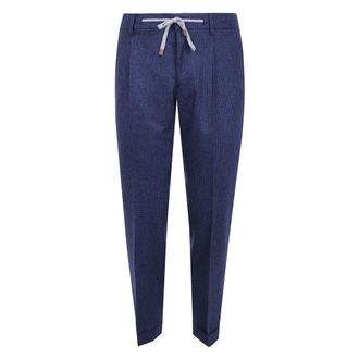Barba Straight Hosen - - Trousers - Herren - Blau - M