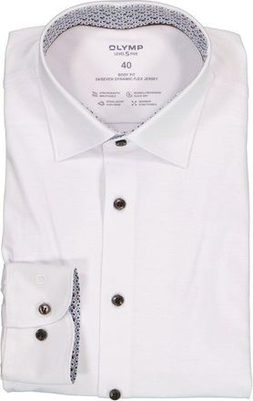 Olymp Herren Hemden weiß Slim Fit