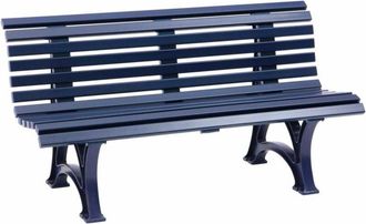 Blome Gartenbank helgoland 3-Sitzer Länge 1500 mm, blau