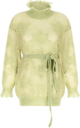 Twinset Femme, Pulls, Vert, Taille: 38 FR Maxi Pull