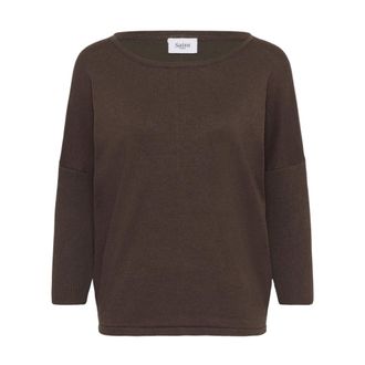 Saint Tropez Tricot - Femme - Pulls - Brun - Taille: 40 FR
