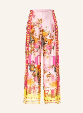 Miss Goodlife Miss Goodlife Marlenhose Aus Satin pink
