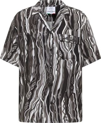 Carlo Colucci Homme, Chemises, Noir, Taille: XL Blouses & Chemises