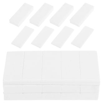 NUOBESTY Sewroro 20 Stück Teiliges Eva Kopfteil Stopper Weiß Geräusch Vibrationsdämpfende Polster für Bettrahmen und Wand Selbstklebend Installieren Schützt Co