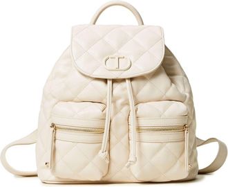 Twin-Set Gesteppter Rucksack - Nude