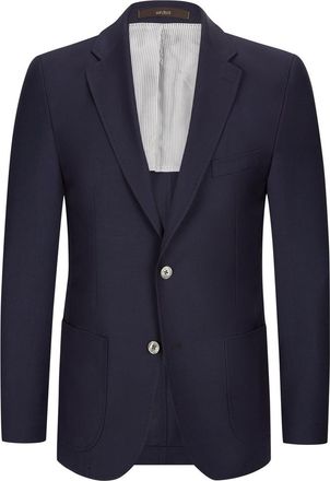 Windsor Teilgefüttertes Sakko Giron aus Schurwolle in