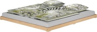 Erst-Holz Niederflurbett Bodenbett niedriges Doppelbett 180x200 Buche Massivholz V-60.66-18ohne Zubeh&ouml;r
