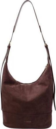 Generic Sac seau &agrave; bandouli&egrave;re en PU givr&eacute; pour femmes, avec sangle r&eacute;glable, fourre-tout moyen, sac &agrave; main d&eacute;contract&eacute;