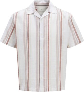 Jack & Jones Jprccsummer Stripe Resort S/S Shirt Sn