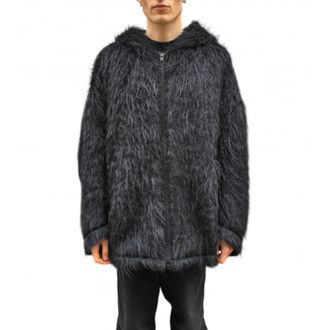 Isabel Benenato Isabel Benenato, Homme, Vestes, Noir, Taille: M Uw81 01 Veste Oversize en Alpaga et Mohair