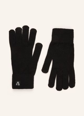 P.A.C. Multisport-Handschuhe Mit Merinowolle Und Touchscreen-Funktion schwarz