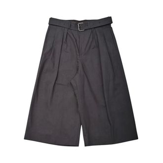 Dries Van Noten Homme, Pantalons, Gris, Taille: S Cropped Pantalons