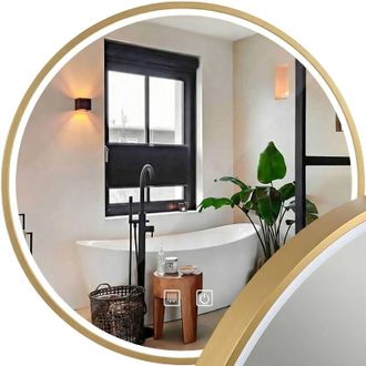 Rea Miroir Rea Mmj Black 100Cm Led