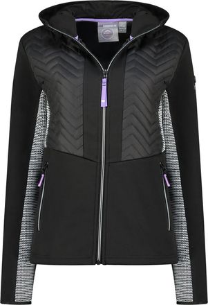 Geographical Norway Damen Tarkness Lady Softshell, Schwarz, 42