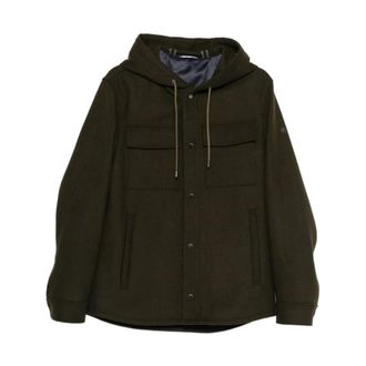 Manuel Ritz Kapuzenjacke mit Taschen - - Jackets - Herren - Gr&uuml;n - M