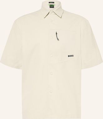 HUGO BOSS Hemd Network Comfort Fit beige