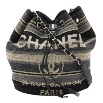 Chanel Sac bandouli&egrave;re vintage en toile Pre-owned - Femme - Pre-owned - Multicolore - Taille: ONE Size