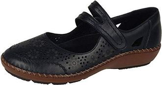 Rieker Crush Womens Casual Shoes 38 EU Noir