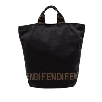 Fendi Sac cabas en nylon Pre-owned - Femme - Pre-owned - Noir - Taille: ONE Size