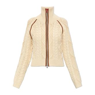 Diesel M-Intelle Cardigan - - Knitwear - Damen - Beige - L