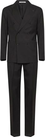 Tagliatore Homme, Costumes, Brun, Taille: S Costume crois&eacute;