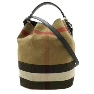 Burberry Sac bandouli&egrave;re en toile Pre-owned - Femme - Pre-owned - Beige - Taille: ONE Size