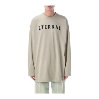 Fear of God Eternal Langarm Oversized T-Shirt - - Tops - Herren - Grau - XS