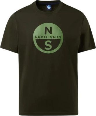 North Sails T-shirt Big Logo - - Tops - Herren - Gr&uuml;n - 2XL