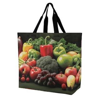 Generic Fruits Et L&eacute;gumes Sac Fourre-Tout L&eacute;ger Sacs De Courses R&eacute;utilisable Sac Fourre Tout Pour Shopping Gym Travail