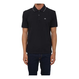 C.P. Company C.p. Company, Homme, Tops, Bleu, Taille: 2XL Polo