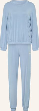 Schiesser Schlafanzug Casual Fashion blau