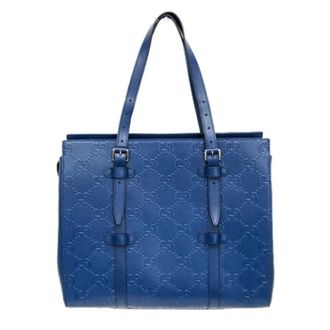 Gucci Pre-owned Leder gucci-taschen - - Pre-owned - Damen - Blau - ONE SIZE