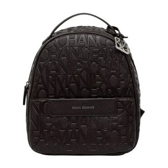 A|X Armani Exchange Liz Pebble S Backpack - Femme - Sacs - Brun - Taille: ONE Size