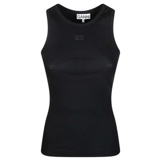 Ganni Damen, Oberteile, Schwarzk, XSGr&ouml;&szlig;e