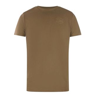 Diesel T-Shirt f&uuml;r Herren, Logo, Baumwolle (Braun)