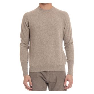 Ballantyne Kaschmir Rundhals Pullover Taubengrau - - Knitwear - Herren - Grau - M
