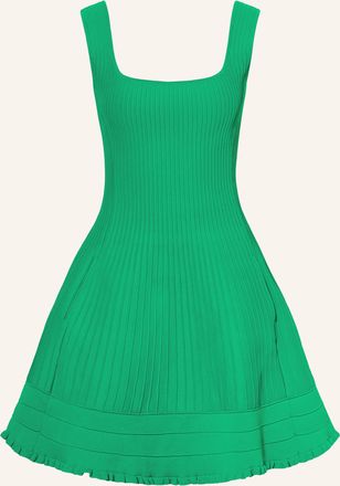 Maje Kleid Mit Volants gruen