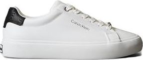 Calvin Klein Vulc Lace Up Lth/Moi, 0K5, 36 EU 0K5 - BRIGHT WHITE BLACK 36, 0k5 Bright White Black, 38 EU