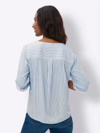 Heine Klassische Bluse Streifenbluse 3/4-Arm
