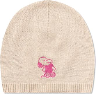 Codello Strickm&uuml;tze Beanie Snoopy-Stickerei