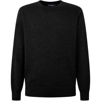 Hackett Herringbone-Jacquard-Pullover - - Knitwear - Herren - Schwarzk - M