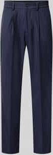 s.Oliver Black Label Wide Leg Anzughose mit Viskose-Anteil