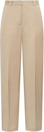 Maliparmi Maliparmi, Femme, Pantalons, Beige, Taille: 40 FR Pantalon Intemporel en Lin