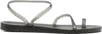 Ancient Greek Sandals Femme, Chaussures, Noir, Taille: 40 EU Single Toe Strap Sandal