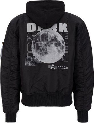 Alpha Industries Bomberjacke MA-1 VF Hood Dark Side