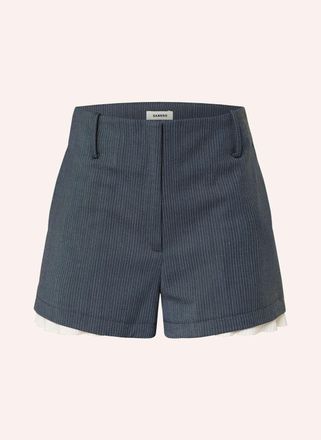 Sandro Sandro Shorts Mit Plissees blau