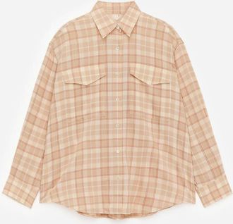 Arket Flanellhemd -Beige