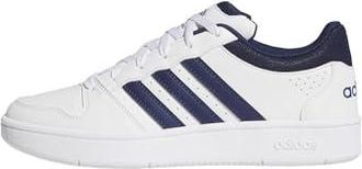 adidas Homme Hoops Classic Shoes, FTWR White/Dark Blue/Orbit Grey, 38 2/3 EU